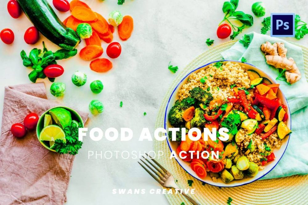 15+ Food Photography Actions Effect Free Download - Graphic Cloud