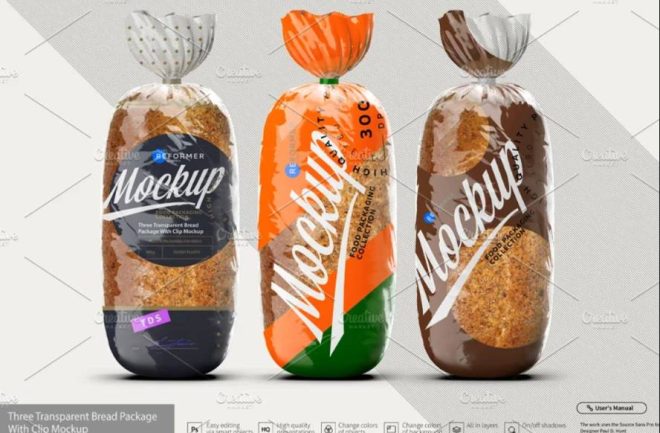 15+ Bread Packaging Mockup PSD FREE Design - Graphic Cloud