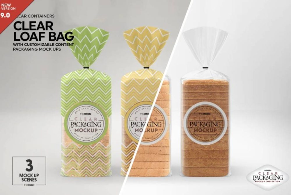 15+ Bread Packaging Mockup PSD FREE Design - Graphic Cloud