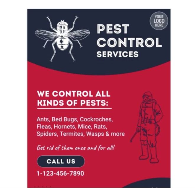 15+ Pest Control Flyer Template PSD Download - Graphic Cloud