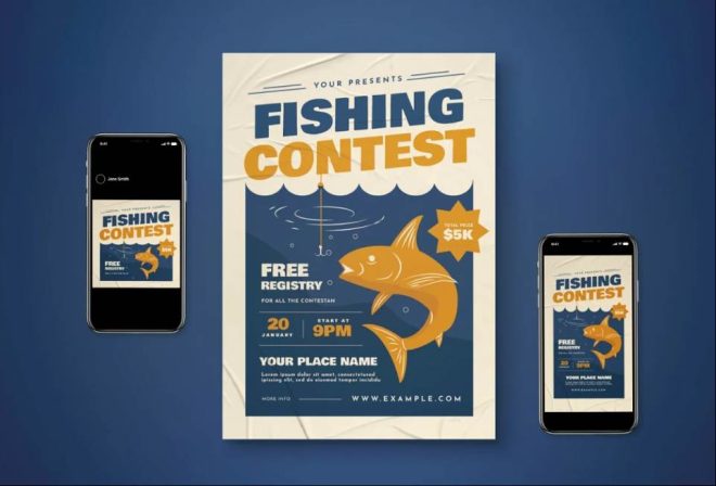 11+ Fishing Flyer Template PSD Ai Download - Graphic Cloud
