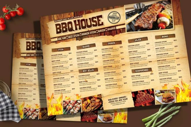 15+ BBQ Menu Template AI PSD Free Premium Download - Graphic Cloud