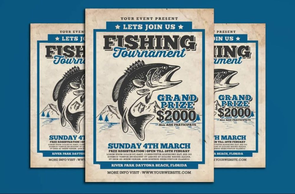 11+ Fishing Flyer Template PSD Ai Download - Graphic Cloud