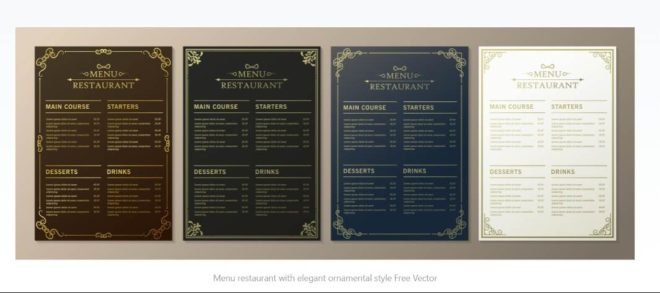 15+ Restaurant Menu Templates PSD FREE Download - Graphic Cloud