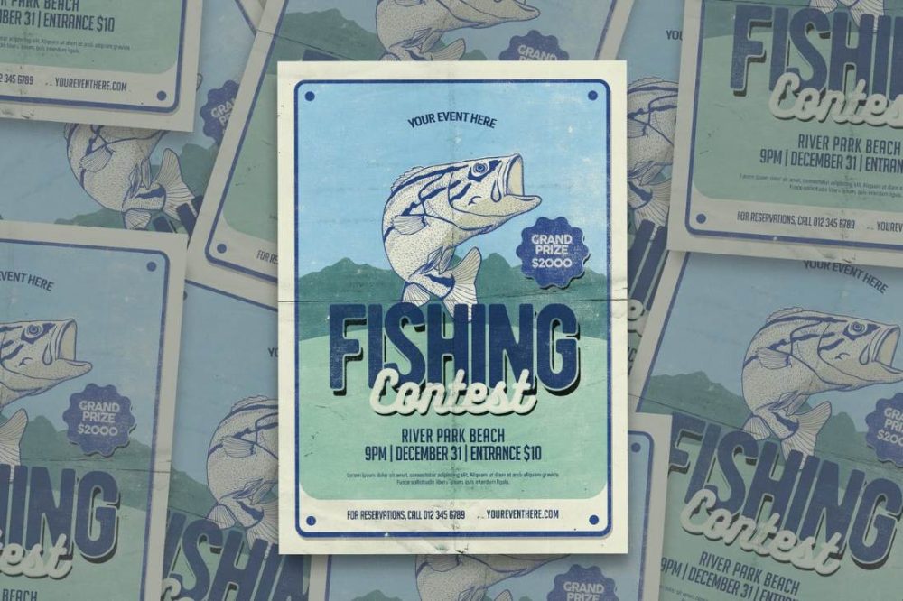 11+ Fishing Flyer Template PSD Ai Download - Graphic Cloud