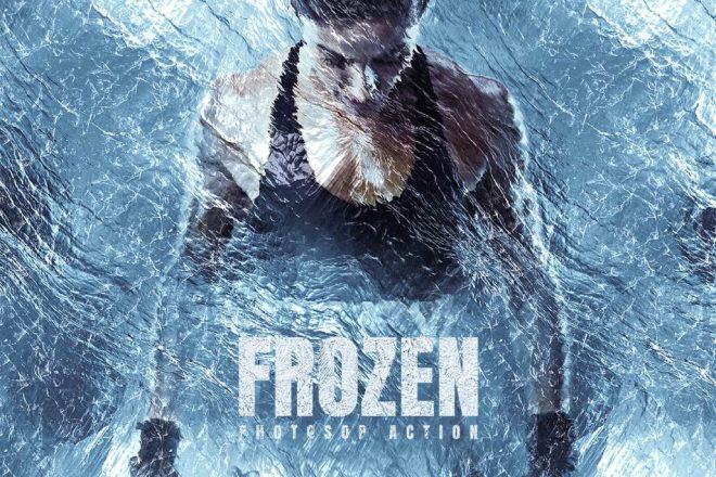 15+ Frozen Photoshop Action Effects ATN Download - Graphic Cloud