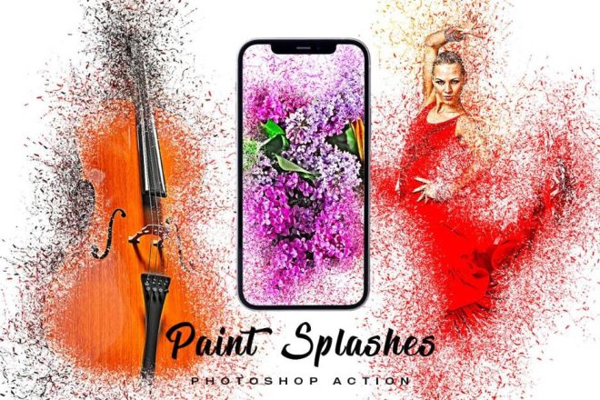15+ Splash Photoshop Actions Effect ATN Download - Graphic Cloud