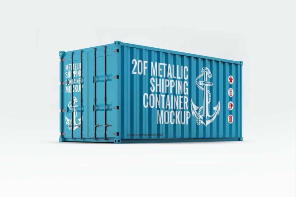 15+ Shipping Container Mockup PSD Download - Graphic Cloud