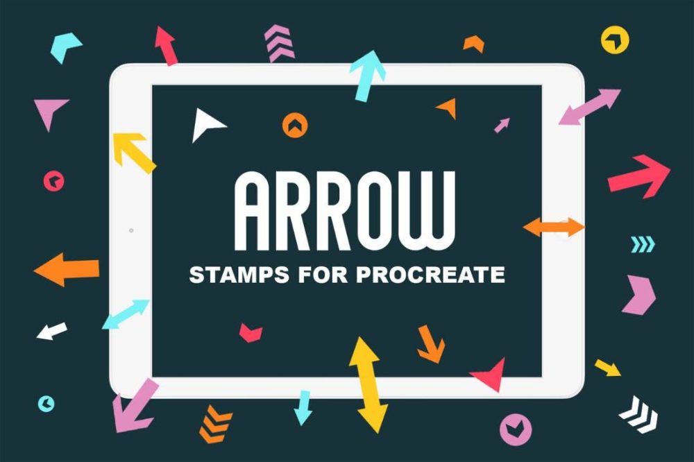 15+ Arrow Brushes ABR Procreate Free & Premium - Graphic Cloud