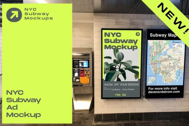 15+ Free Subway Ad Mockup PSD Download - Graphic Cloud