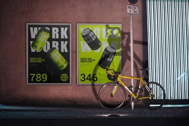 15+ Free Night Poster Mockup PSD Download - Graphic Cloud