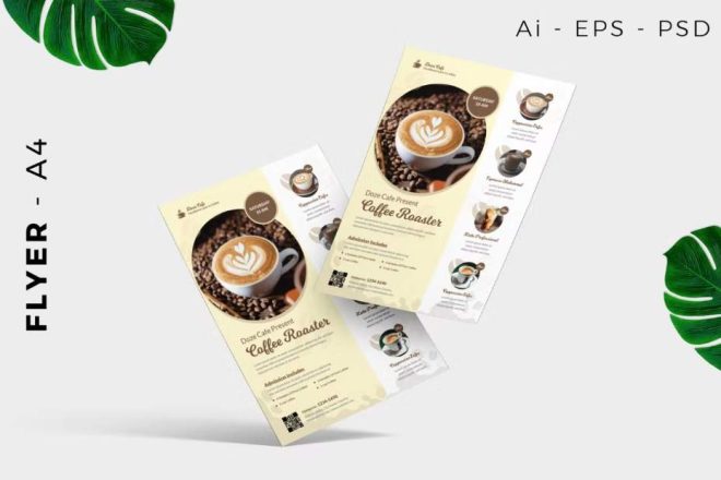 15+ Cafe Flyer Template PSD Ai Free Download - Graphic Cloud