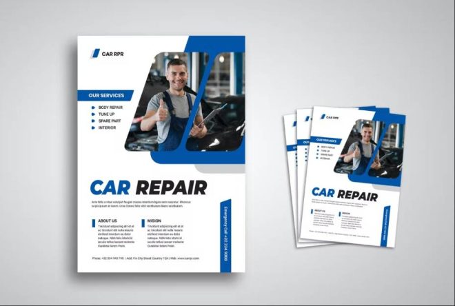 15+ Car Repair Flyer Template Ai PSD Free Download - Graphic Cloud