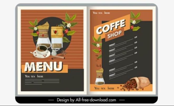 15+ Coffee House Menu Template Ai PSD Download - Graphic Cloud