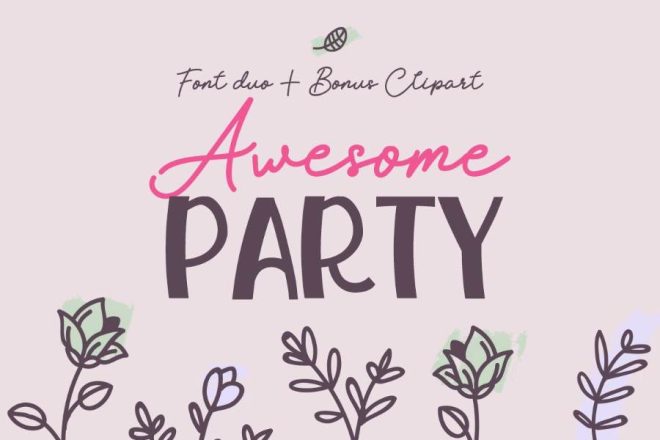 15+ Party Fonts TTF OTF Free and Premium Download - Graphic Cloud