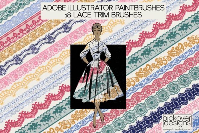 Lace Brush Procreate ( 25+ FREE Download )