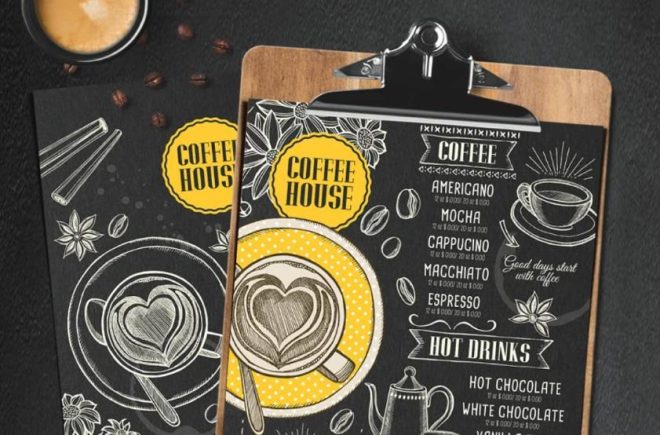 15+ Coffee House Menu Template Ai PSD Download - Graphic Cloud