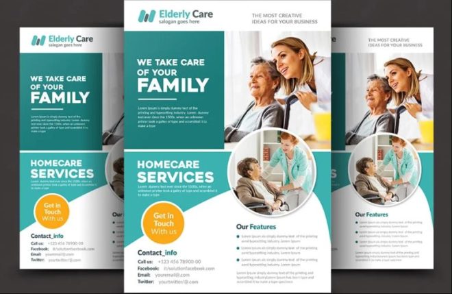 15+ FREE Home Care Flyer Template PSD Template - Graphic Cloud