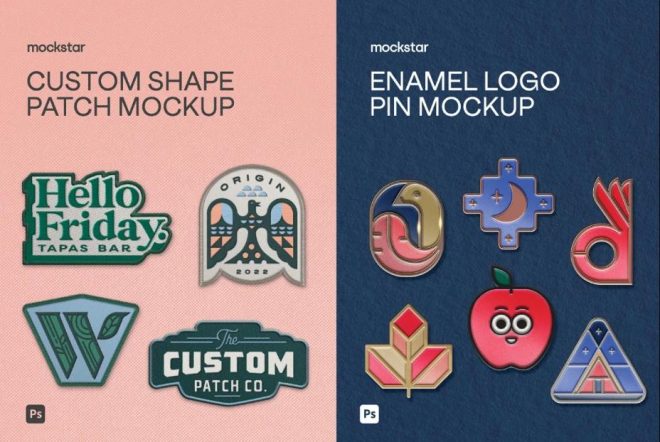 Patch Mockup PSD ( 15+ Free Download )