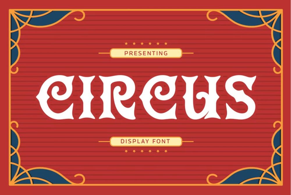 15+ Circus Fonts TTF OTF FREE Download - Graphic Cloud