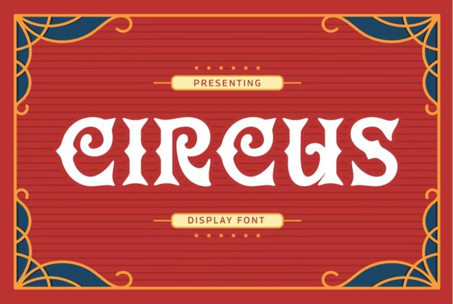 15+ Circus Fonts TTF OTF FREE Download - Graphic Cloud