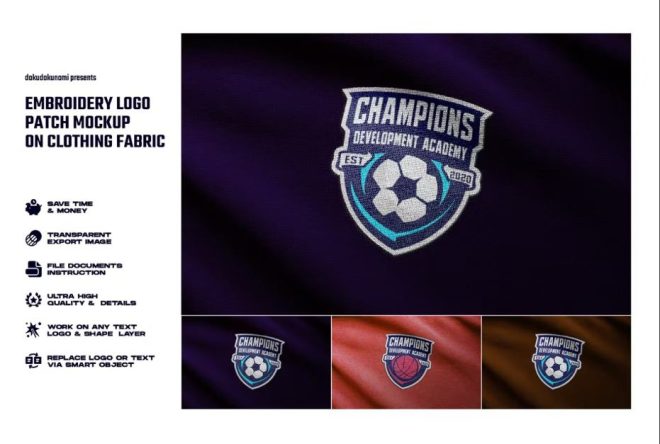 Patch Mockup PSD ( 15+ Free Download )