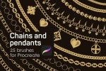 27+ FREE Photoshop & Procreate Chain Brush Download