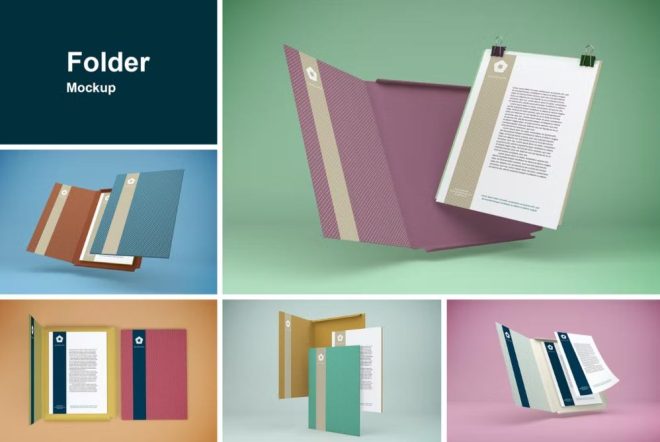 15+ Folder Mockup PSD Free Premium Download - Graphic Cloud