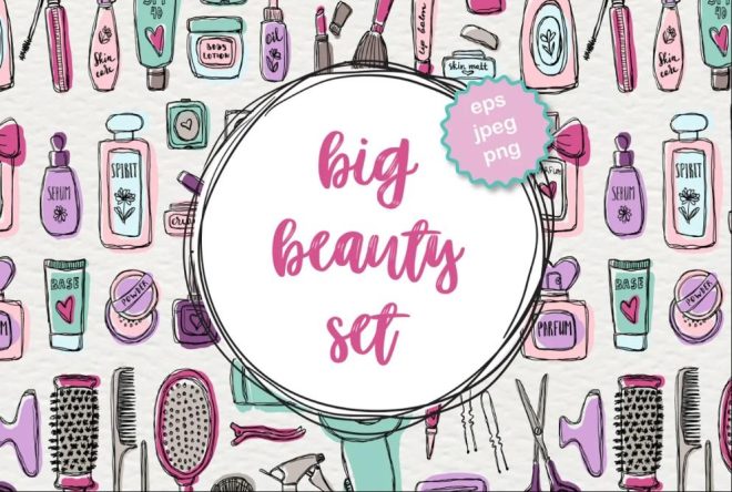 15+ FREE Beauty and Makeup Icons Vector Download - Graphic Cloud