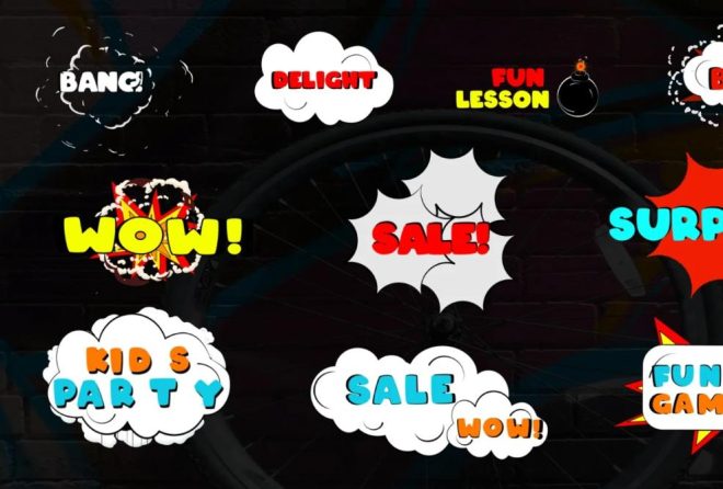 15+ Comic Titles Effect PSD ATN Download - Graphic Cloud