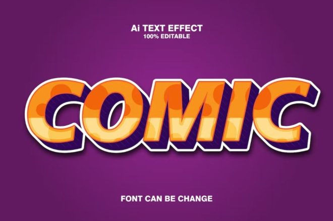 15+ Comic Titles Effect PSD ATN Download - Graphic Cloud