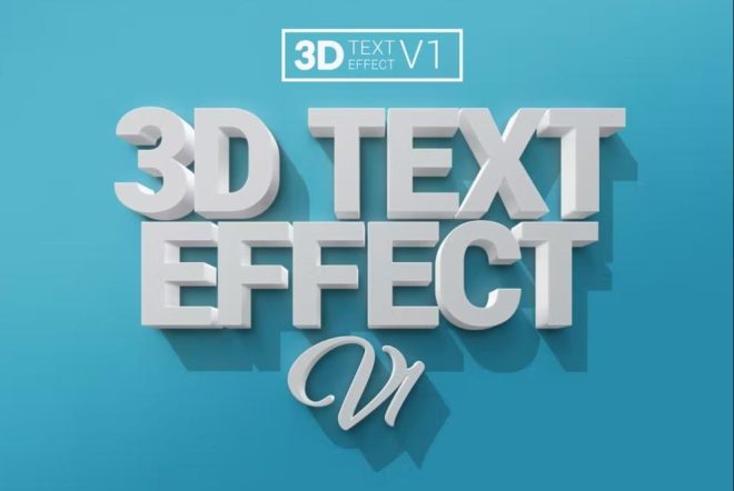 15+ FREE 3D Text Effects ATN PSD Download - Graphic Cloud