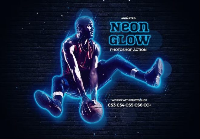21+ FREE Neon Glow Photoshop Action Download - Graphic Cloud