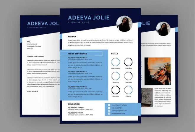 15+ Content Writer Resume Template Download - Graphic Cloud