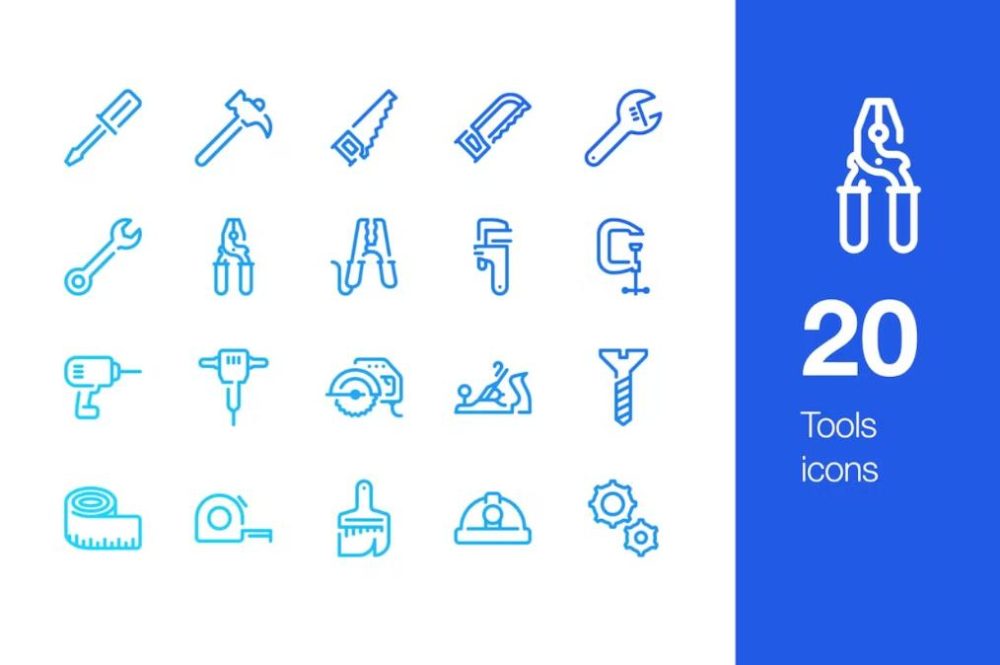 15+ Tools Icons SVG EPS PNG FREE Download - Graphic Cloud