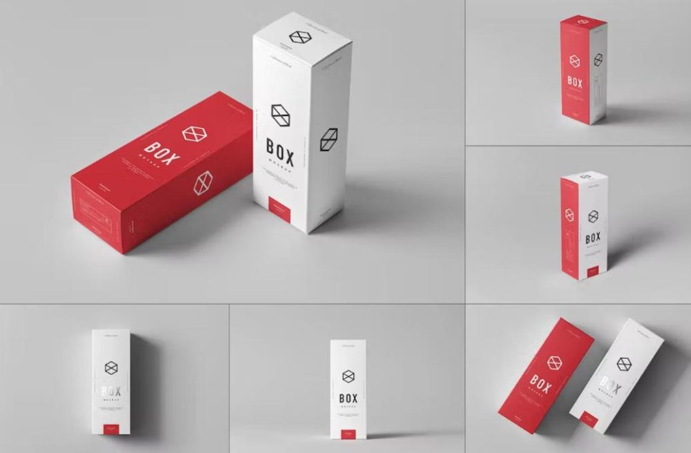 15+ Tall Box Mockup PSD FREE Download - Graphic Cloud