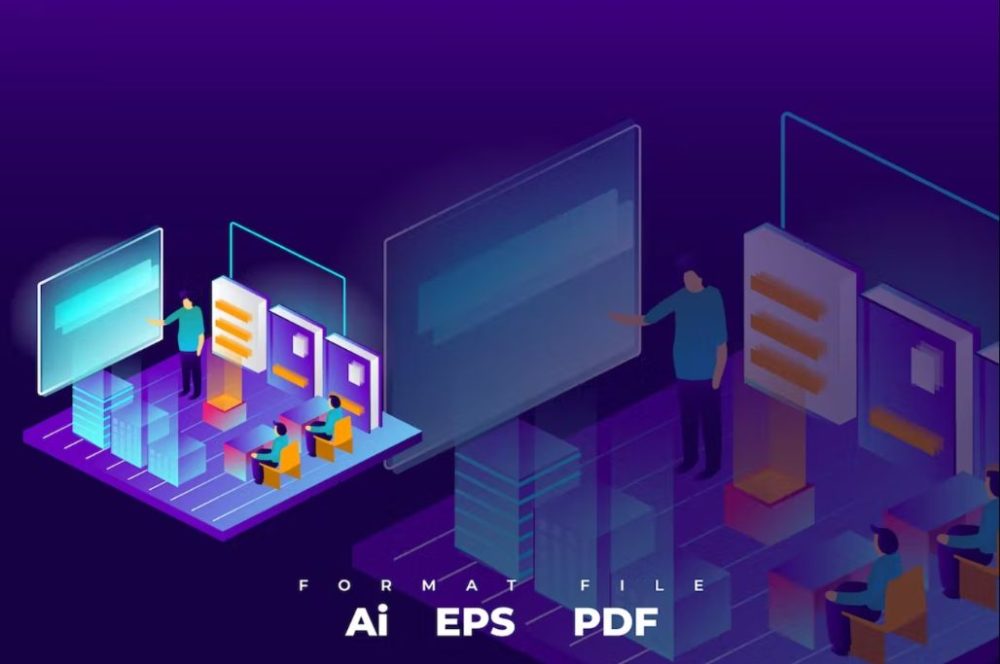 15+ FREE Isometric Technology Illustrations AI - Graphic Cloud