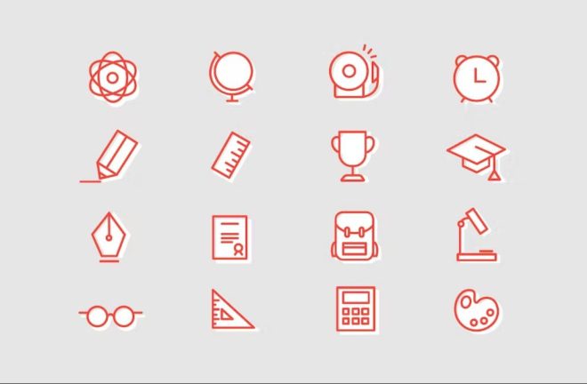 15+ FREE School Icons SVG EPS Ai Download - Graphic Cloud