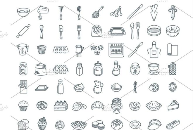 15+ Bakery Icons SVG PNG EPS FREE Download - Graphic Cloud