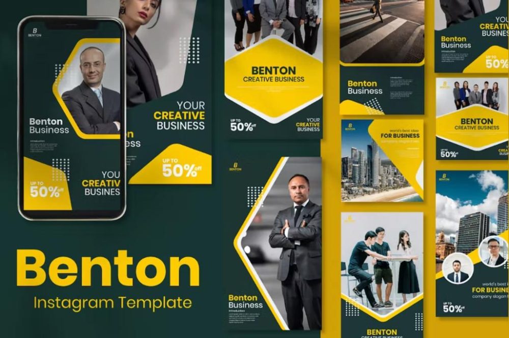 15+ FREE Small Business Instagram Templates - Graphic Cloud