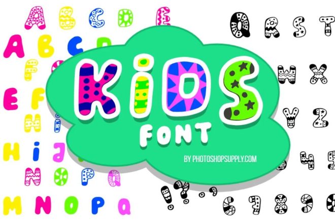 15+ Kids Fonts TTF OTF FREE Download - Graphic Cloud