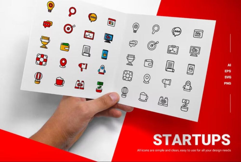 15+ FREE Startup Icons SVG EPS Ai Download - Graphic Cloud