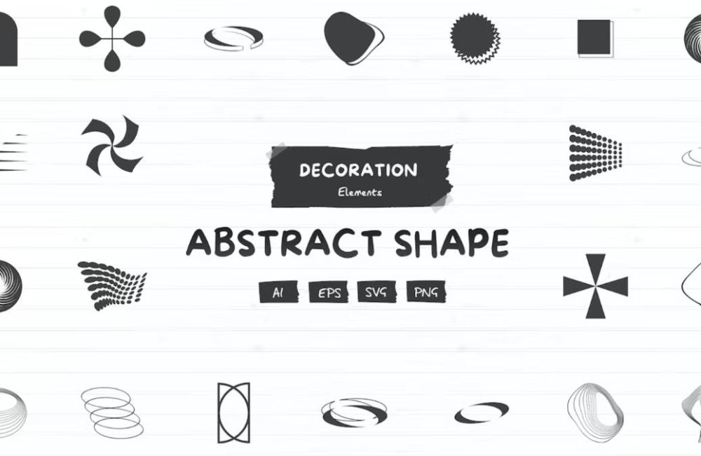 15+ Abstract Shapes Patterns Vectors Download - Graphic Cloud