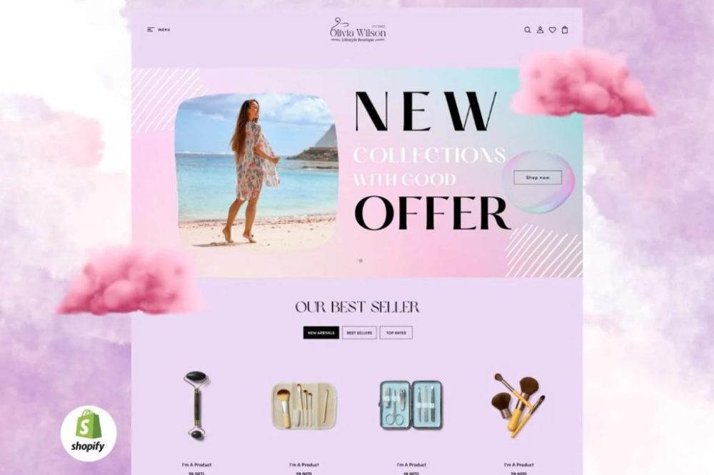 15+ Fashion Shopify Theme FREE Download - Graphic Cloud