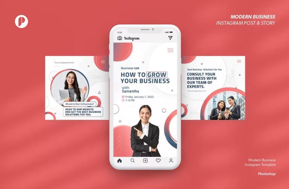 15+ FREE Small Business Instagram Templates - Graphic Cloud