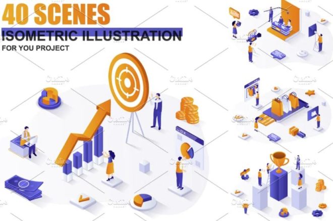 15+ FREE Isometric Technology Illustrations AI - Graphic Cloud