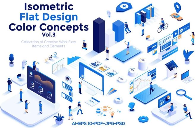 15+ FREE Isometric Technology Illustrations AI - Graphic Cloud