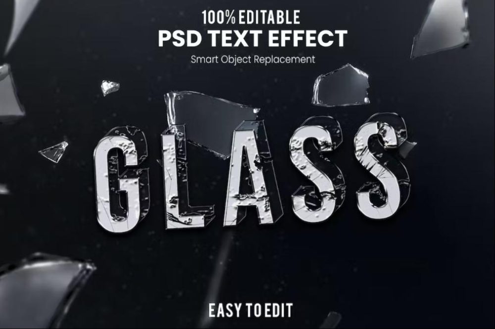 15+ Glass Photoshop Effect ATN FREE Download - Graphic Cloud