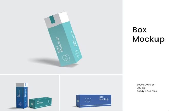 15+ Tall Box Mockup PSD FREE Download - Graphic Cloud