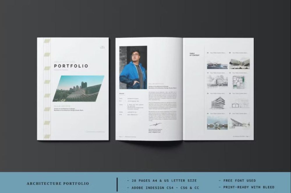 21+ Architecture Portfolio Template FREE Download - Graphic Cloud